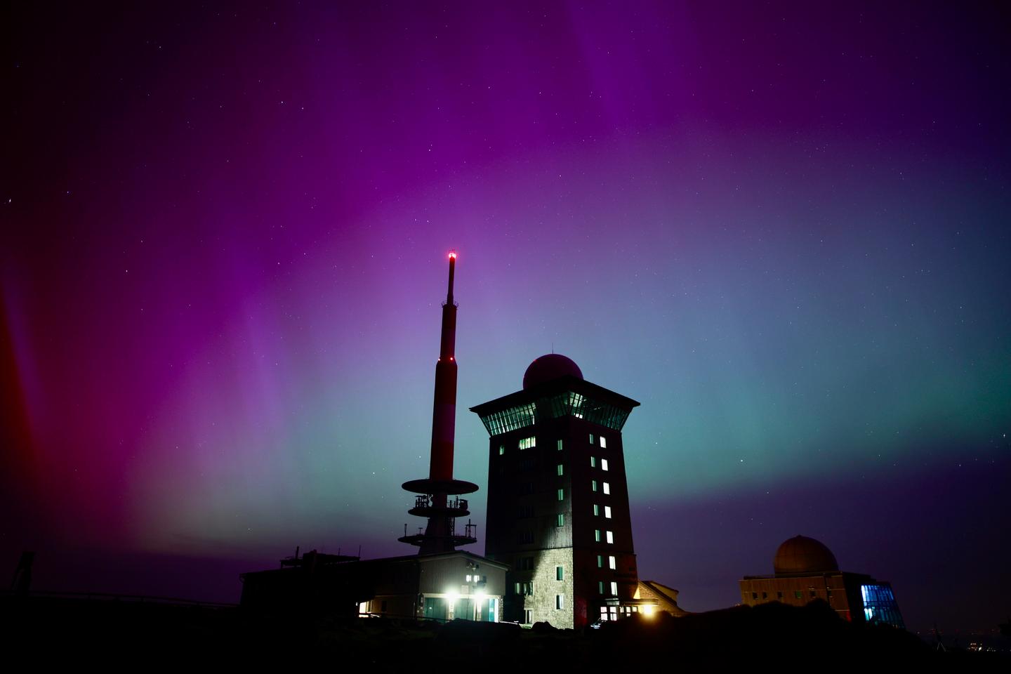 In pictures | First 'extreme' solar storm in 20 years fills skies with ...