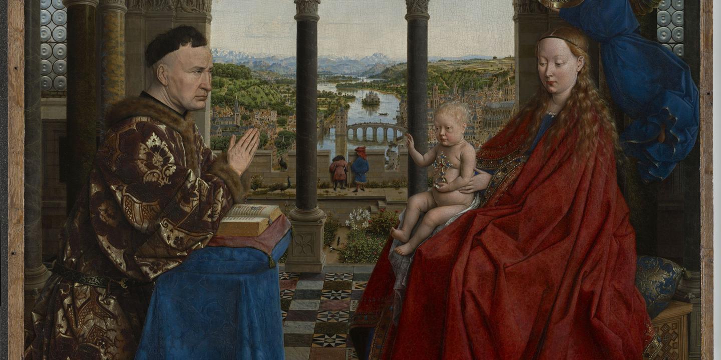 'The Madonna of Chancellor Rolin': The resurrection of a Van Eyck painting at the Louvre