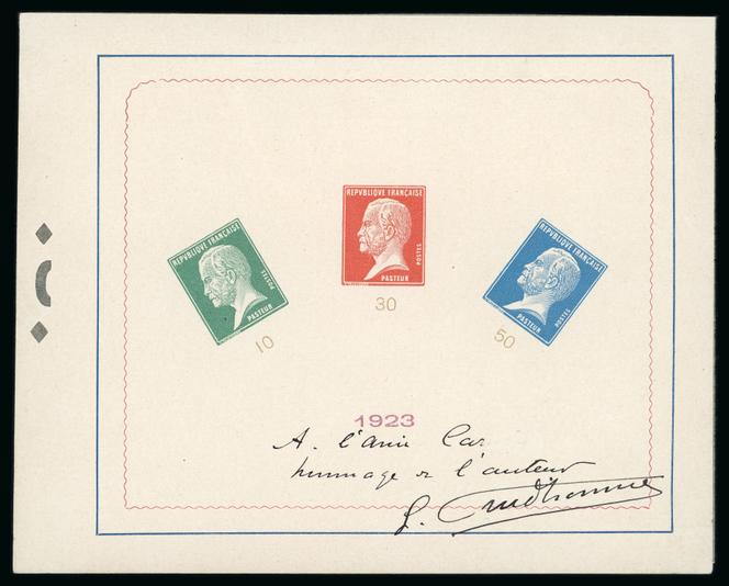 Timbres de France : la seule lettre connue affranchie d’un 1 franc ...