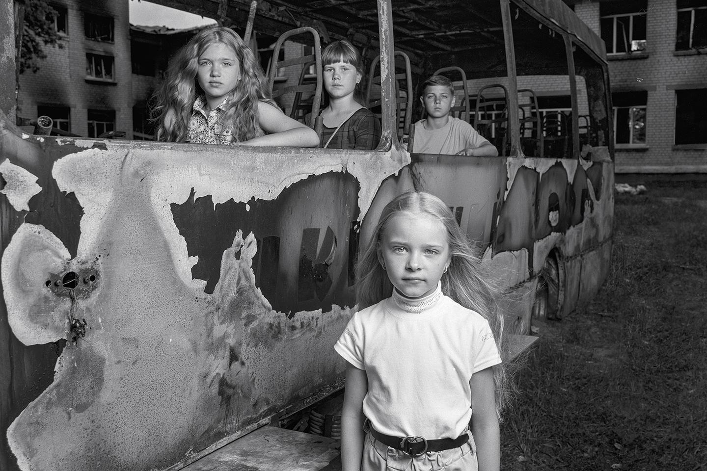 Le photographe Mark Neville dans le tourbillon de la guerre en Ukraine