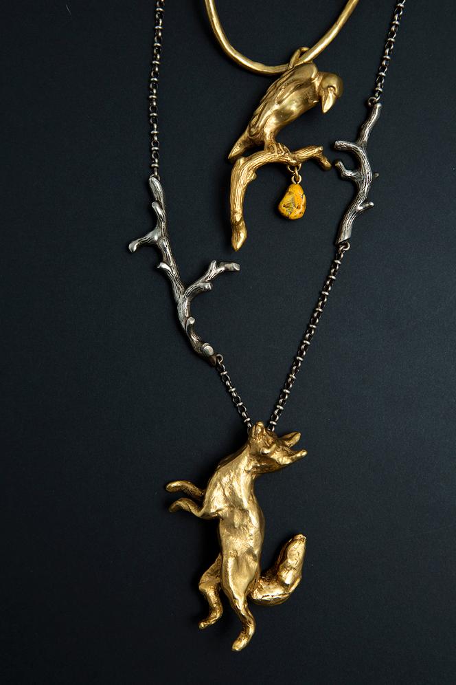 Haute joallerie : le corbeau et le sautoir