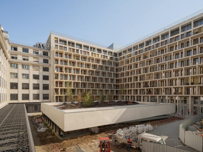 Housing block courtyards are Paris's new public spaces