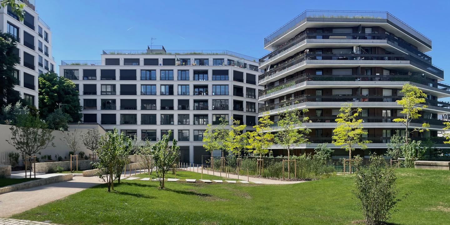 Housing block courtyards are Paris's new public spaces