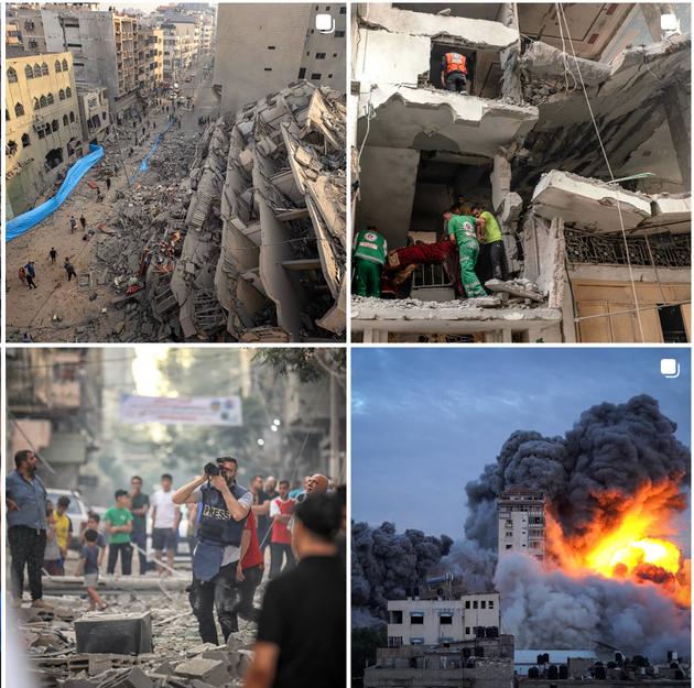 Palestinian photographer Motaz Azaiza, on the front lines of Gaza's ...