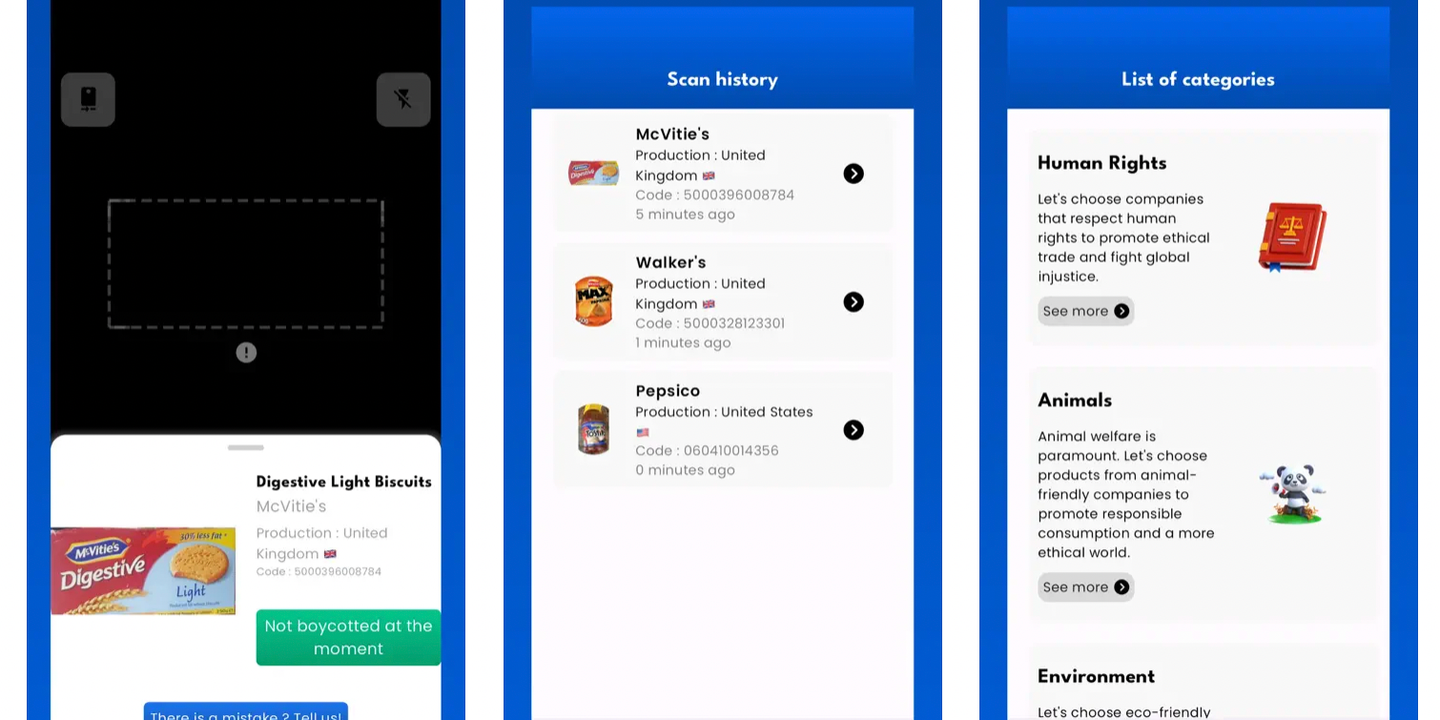 Boycott X : les questions que pose l’application qui permet de boycotter les marques liées à Israël
