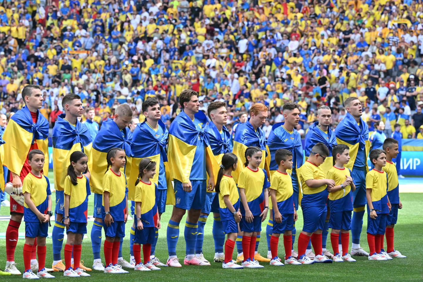 Euro 2024 : pour les débuts de l’équipe d’Ukraine, des images fortes ...
