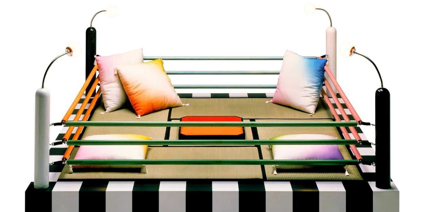 Le ring de boxe Tawaraya, de Masanori Umeda : un canapé choc