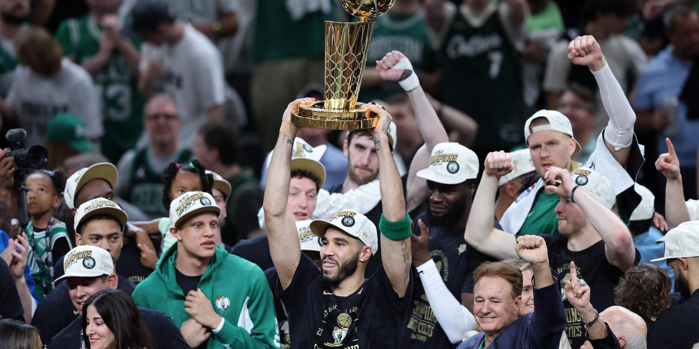 Les Boston Celtics, champions de la NBA pour la dix-huitième fois