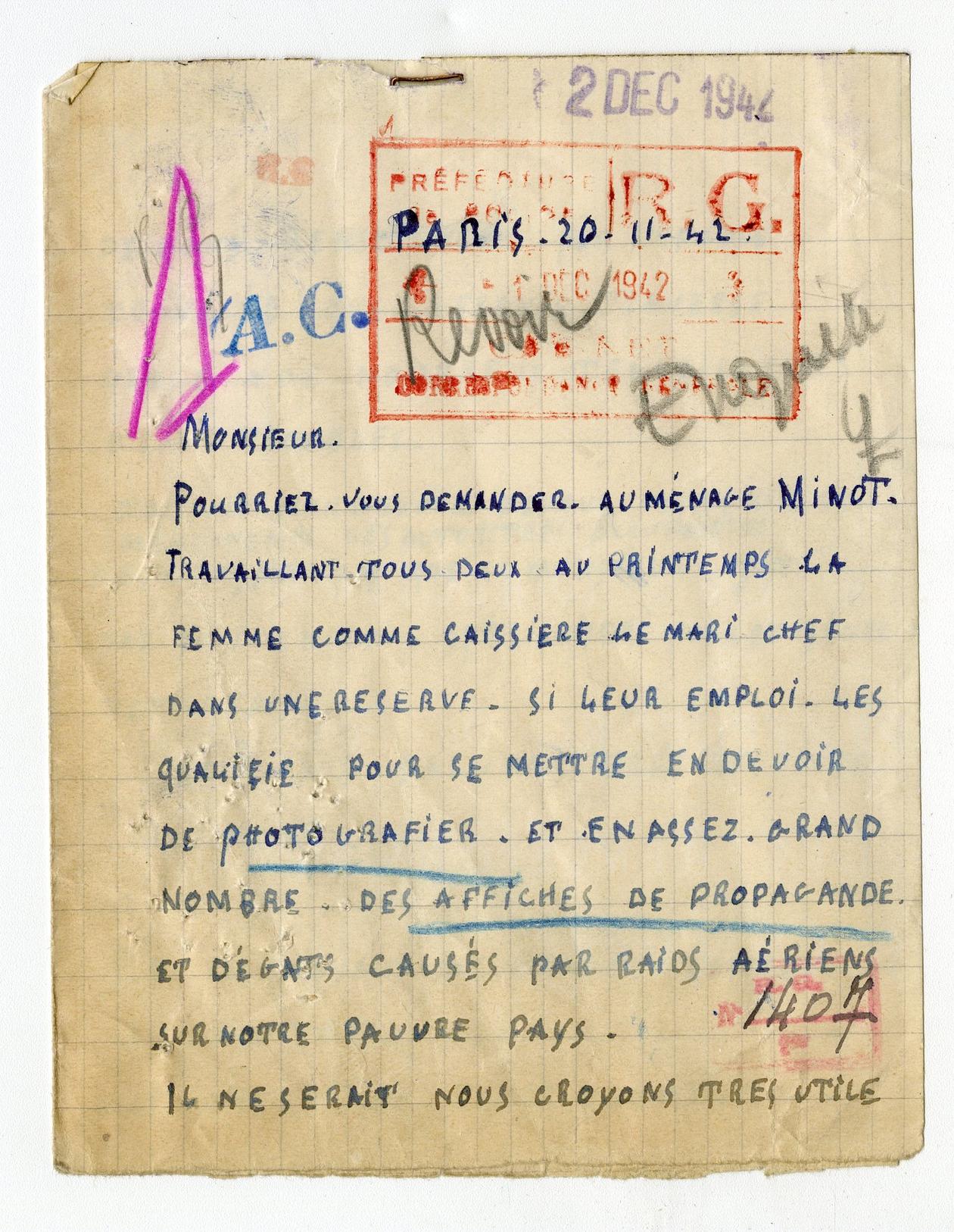 Looking for the unknown photographer of occupied Paris: The tragic fate ...