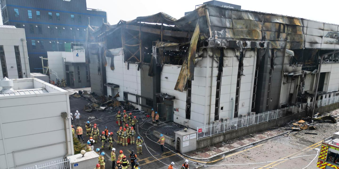 South Korean battery factory fire kills Chinese migrant workers