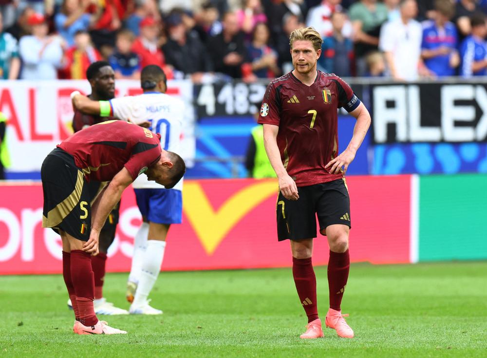 France-Belgique : revivez la qualification dans la douleur des Bleus ...