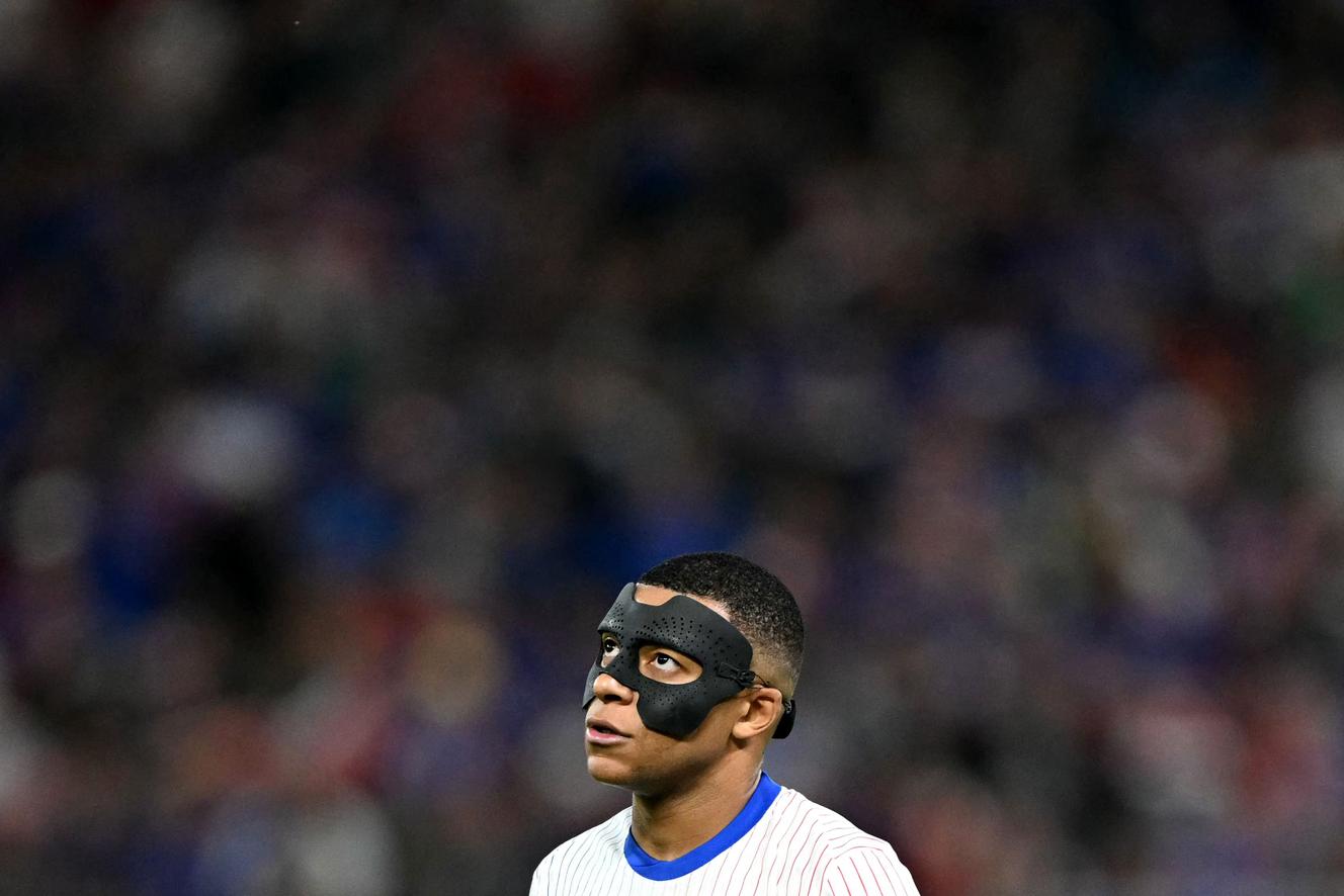 Euro 2024: So far, Mbappé leads France with his head but not his ...