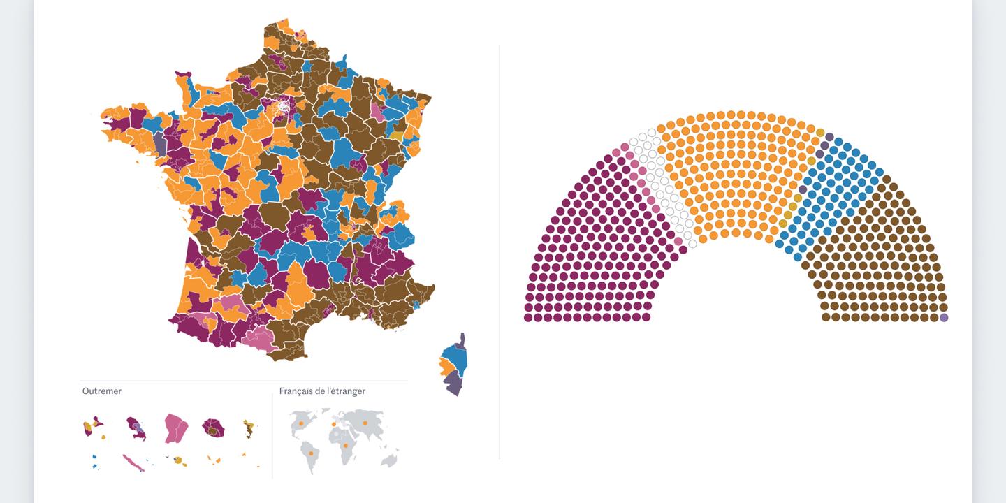 La Carte Des Résultats Des Législatives 2024 Au Second Tour La
