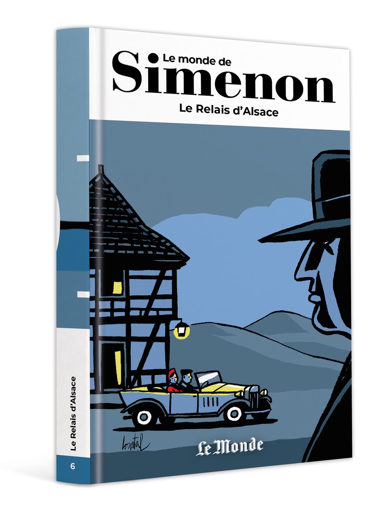 Les 10 premiers volumes de la collection « Le monde de Simenon