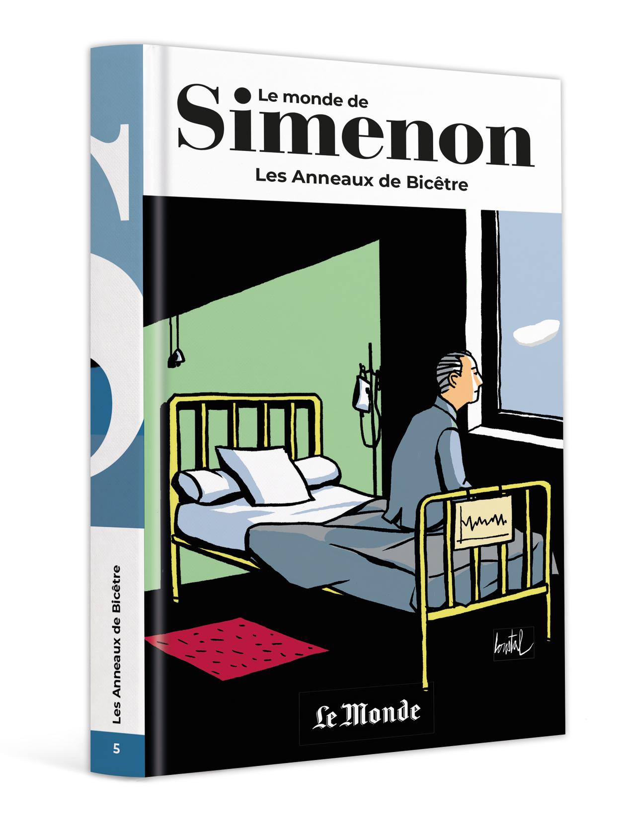 Les 10 premiers volumes de la collection « Le monde de Simenon
