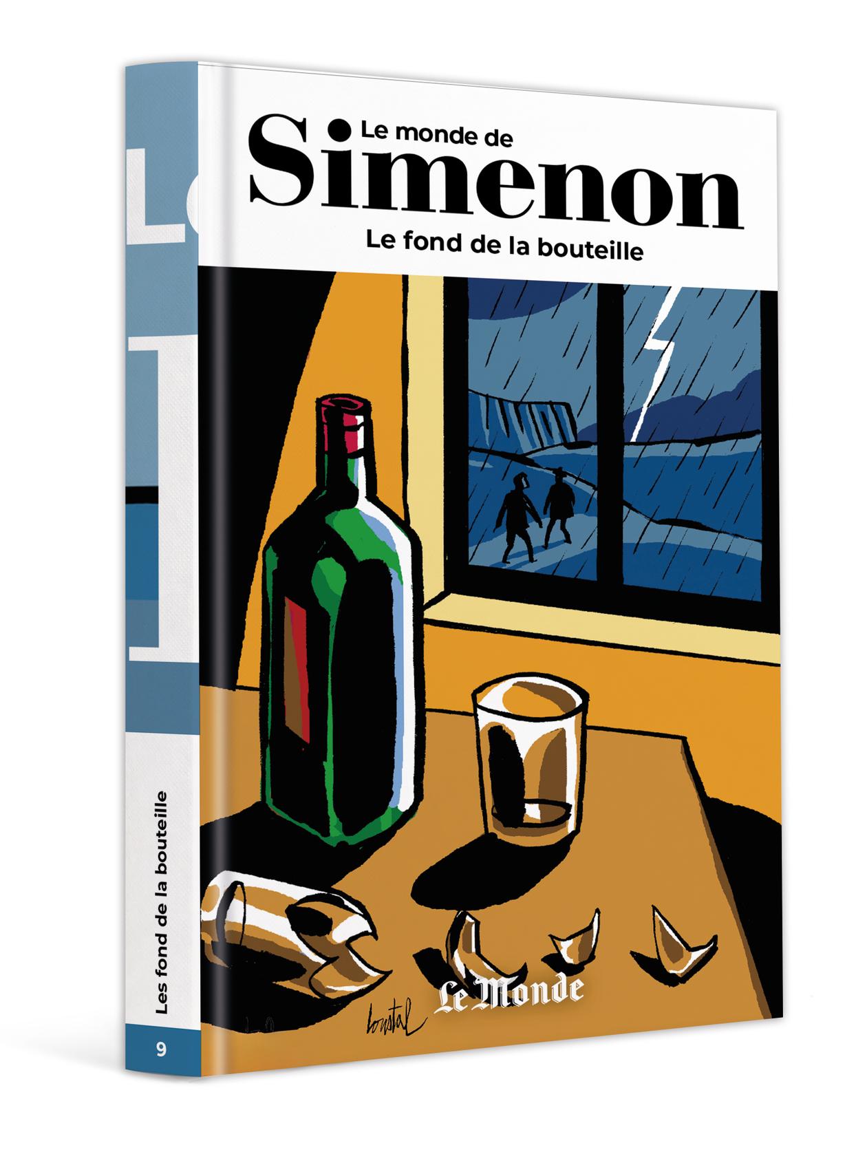 Les 10 premiers volumes de la collection « Le monde de Simenon