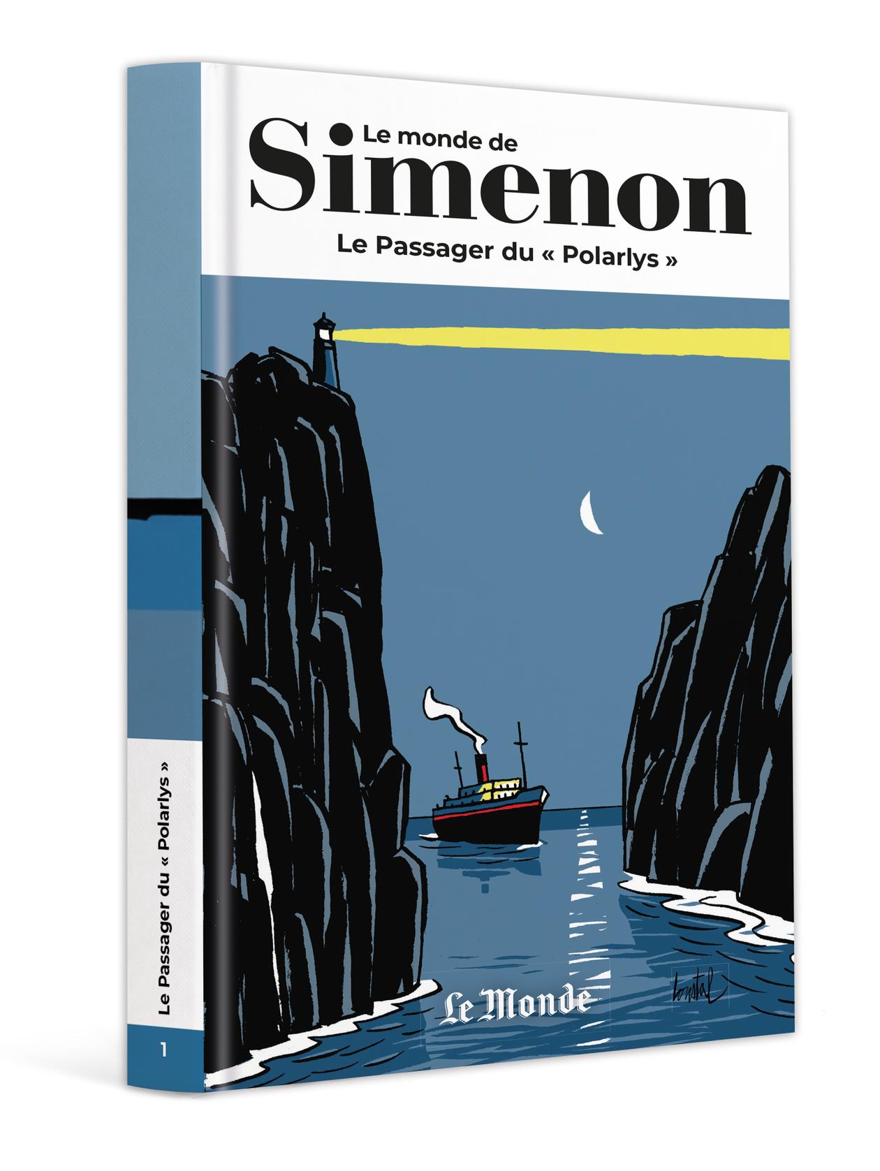 Les 10 premiers volumes de la collection « Le monde de Simenon