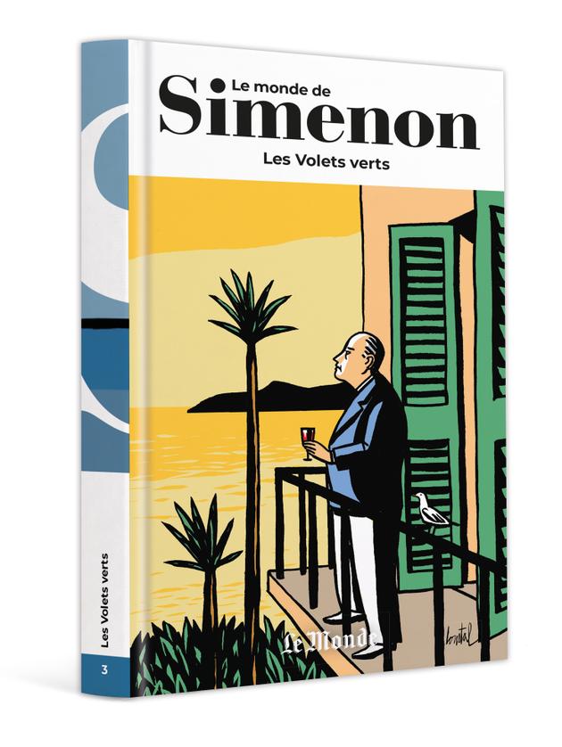 Les 10 premiers volumes de la collection « Le monde de Simenon