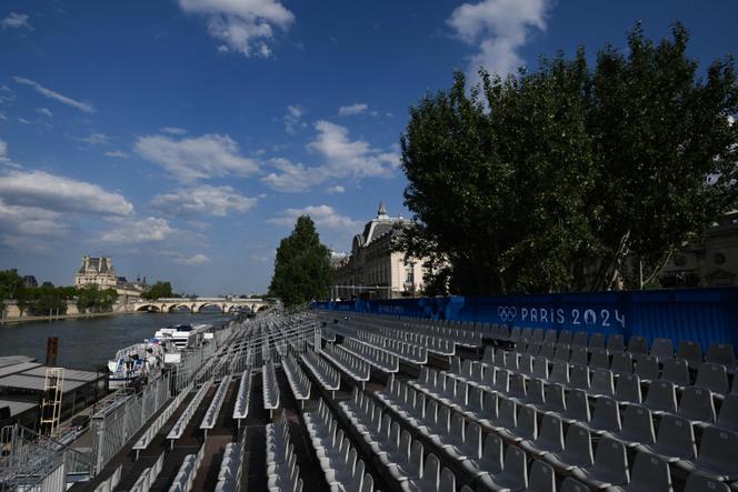 Paris 2024: Macron promises to swim in Seine, but 'not necessarily ...