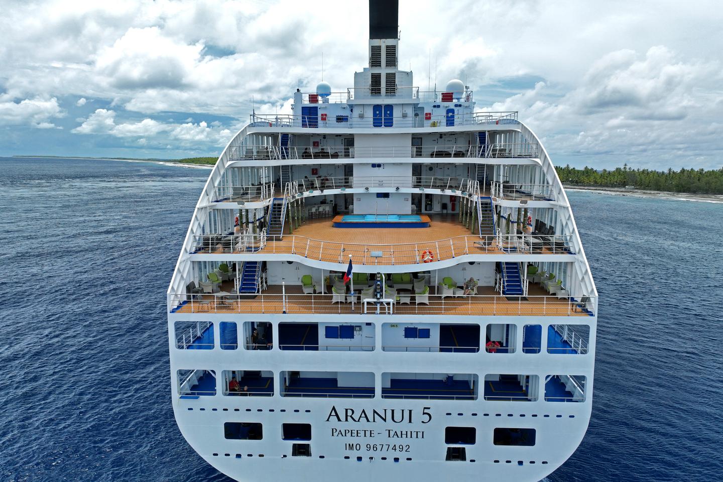 Paris 2024 : à bord de l’« Aranui 5 », le village olympique des ...