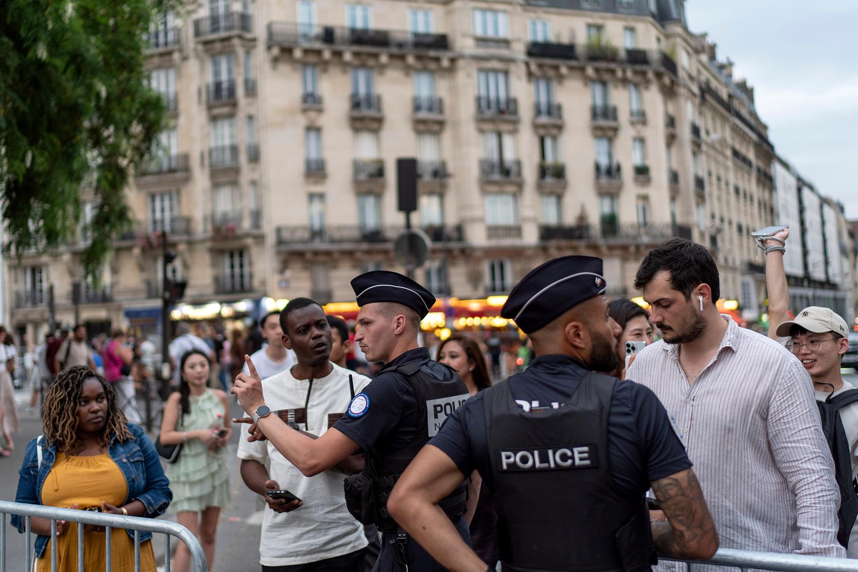 Inside Paris's vast security operation for the Olympics