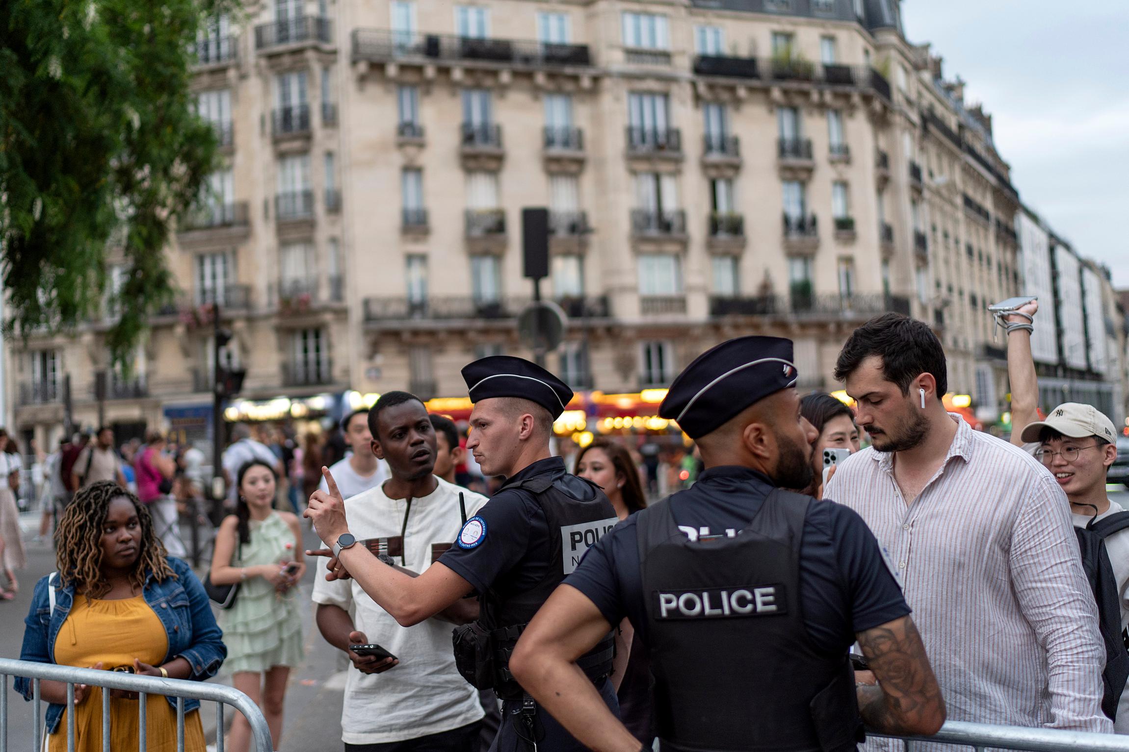Inside Paris's vast security operation for the Olympics
