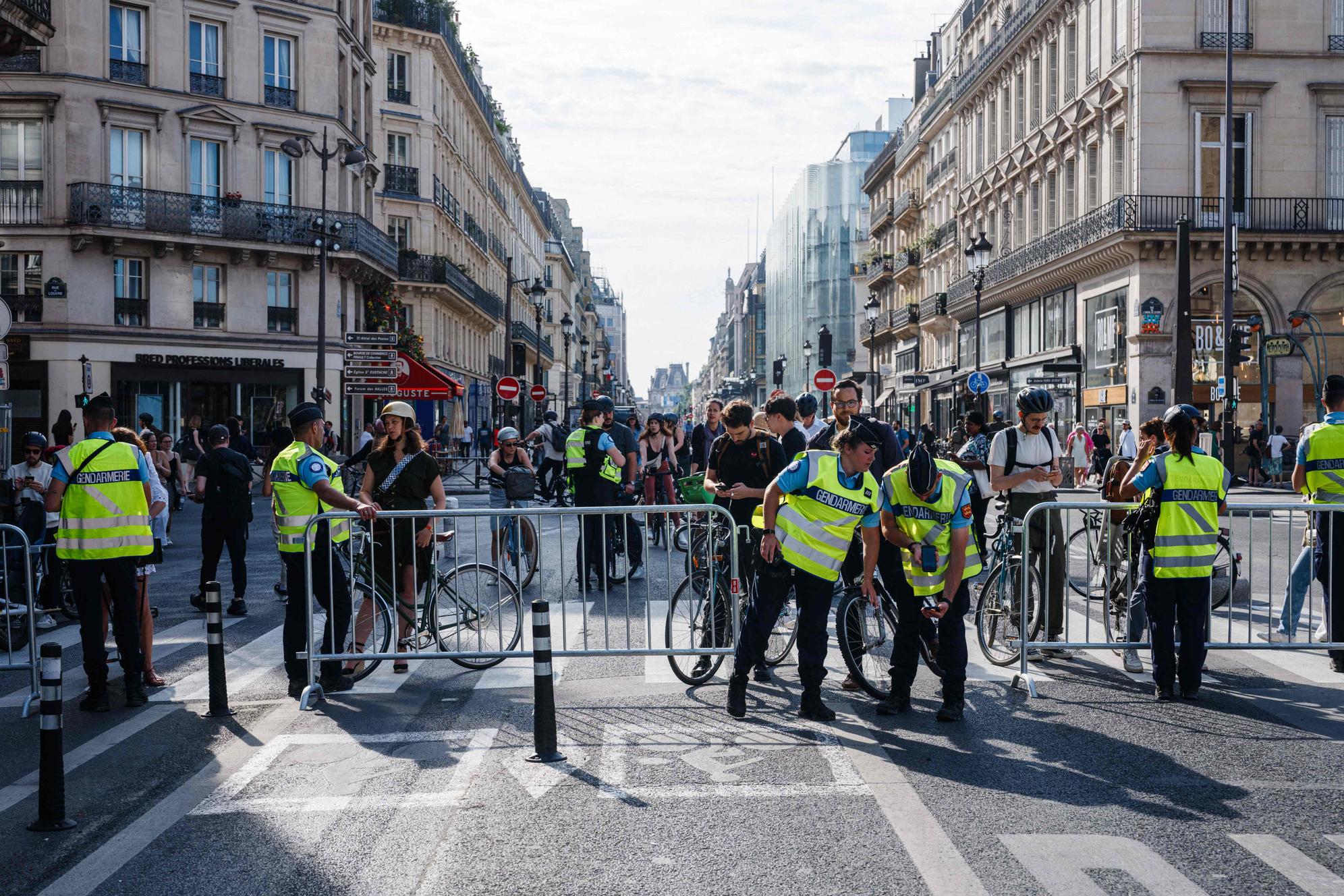 Inside Paris's vast security operation for the Olympics