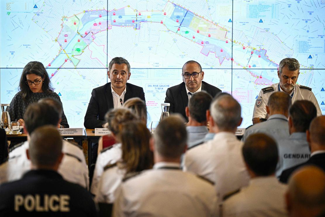 Inside Paris's vast security operation for the Olympics