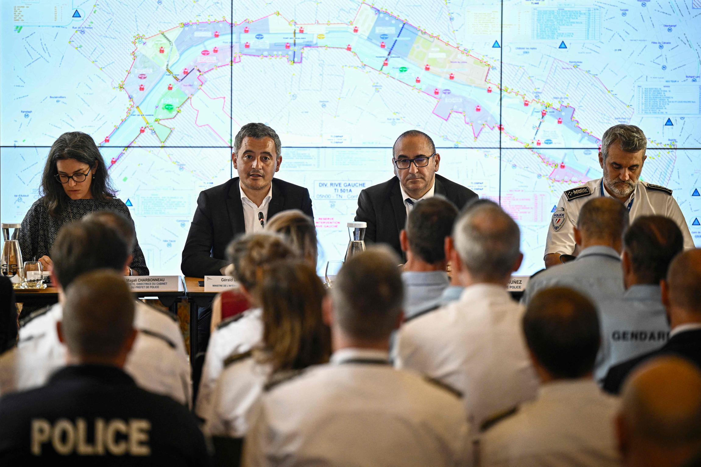 Inside Paris's vast security operation for the Olympics