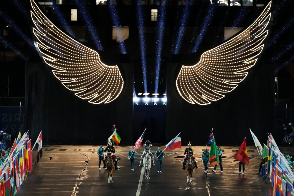 Paris Olympics: The spectacular opening ceremony as it happened, minute ...