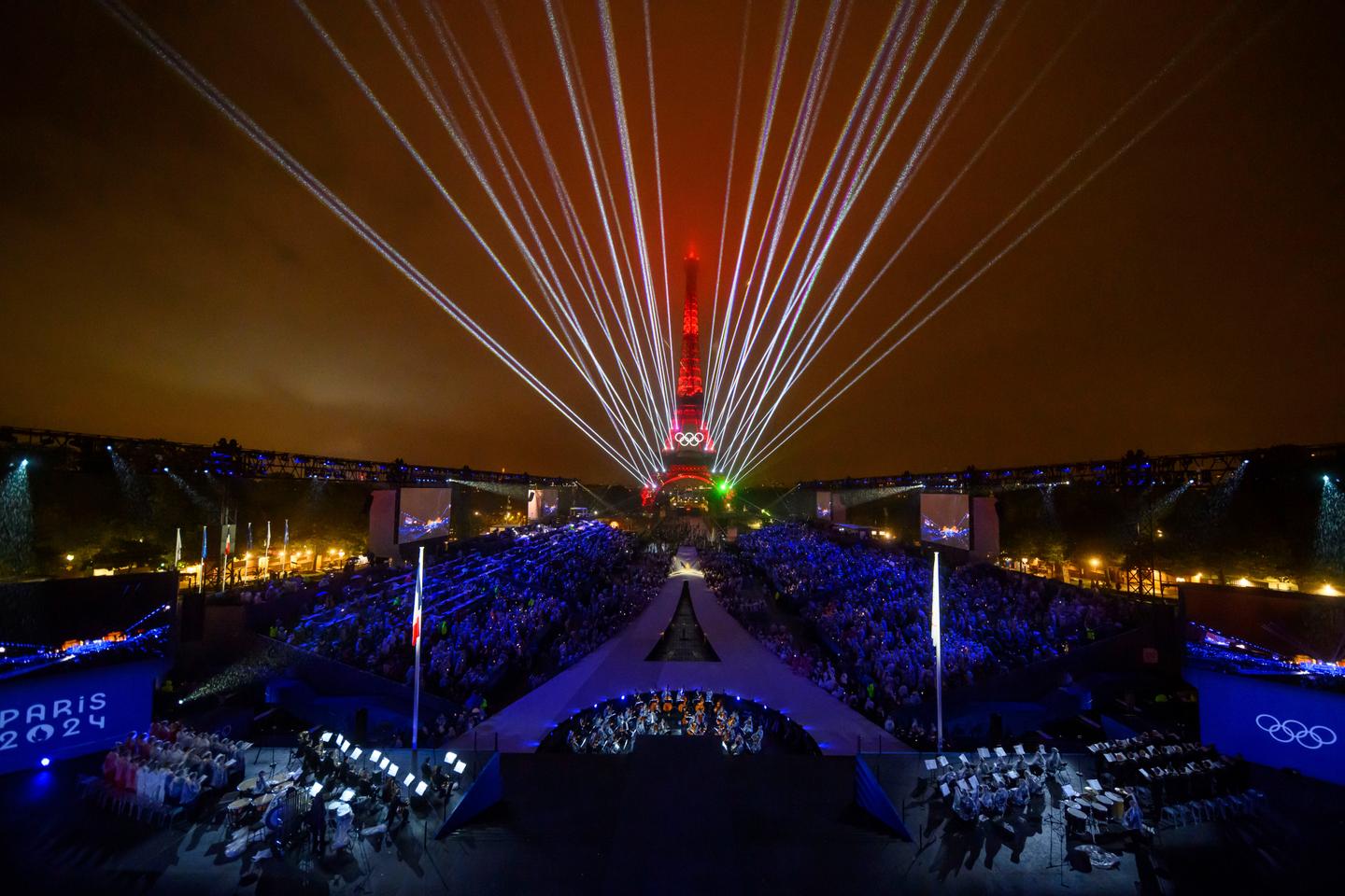 Paris 2024 Olympics: The rule-breaking opening ceremony in pictures