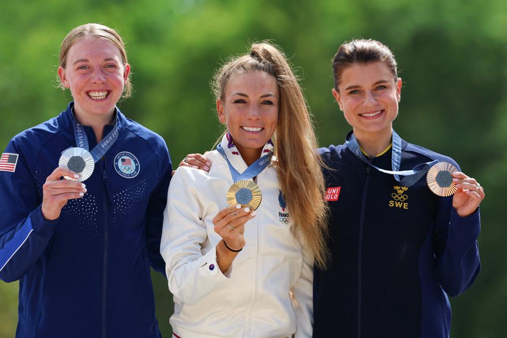 Pauline Ferrand-Prévot, championne olympique de VTT cross-country aux ...