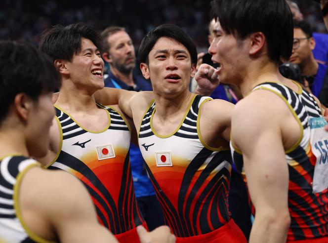 Japan win Olympic men's gymnastics team gold