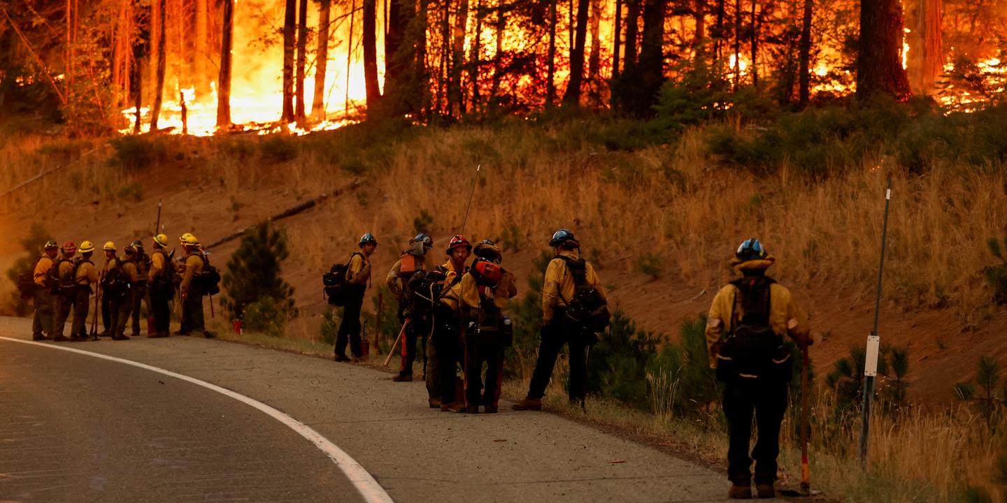 In pictures: California megafire ravages acres of forest