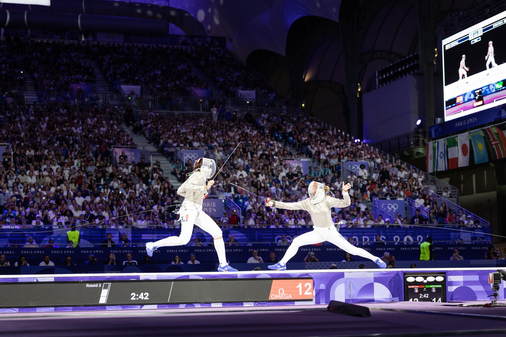 JO 2024 : Manon Apithy-Brunet et Sara Balzer, deux sabreuses sur le ...