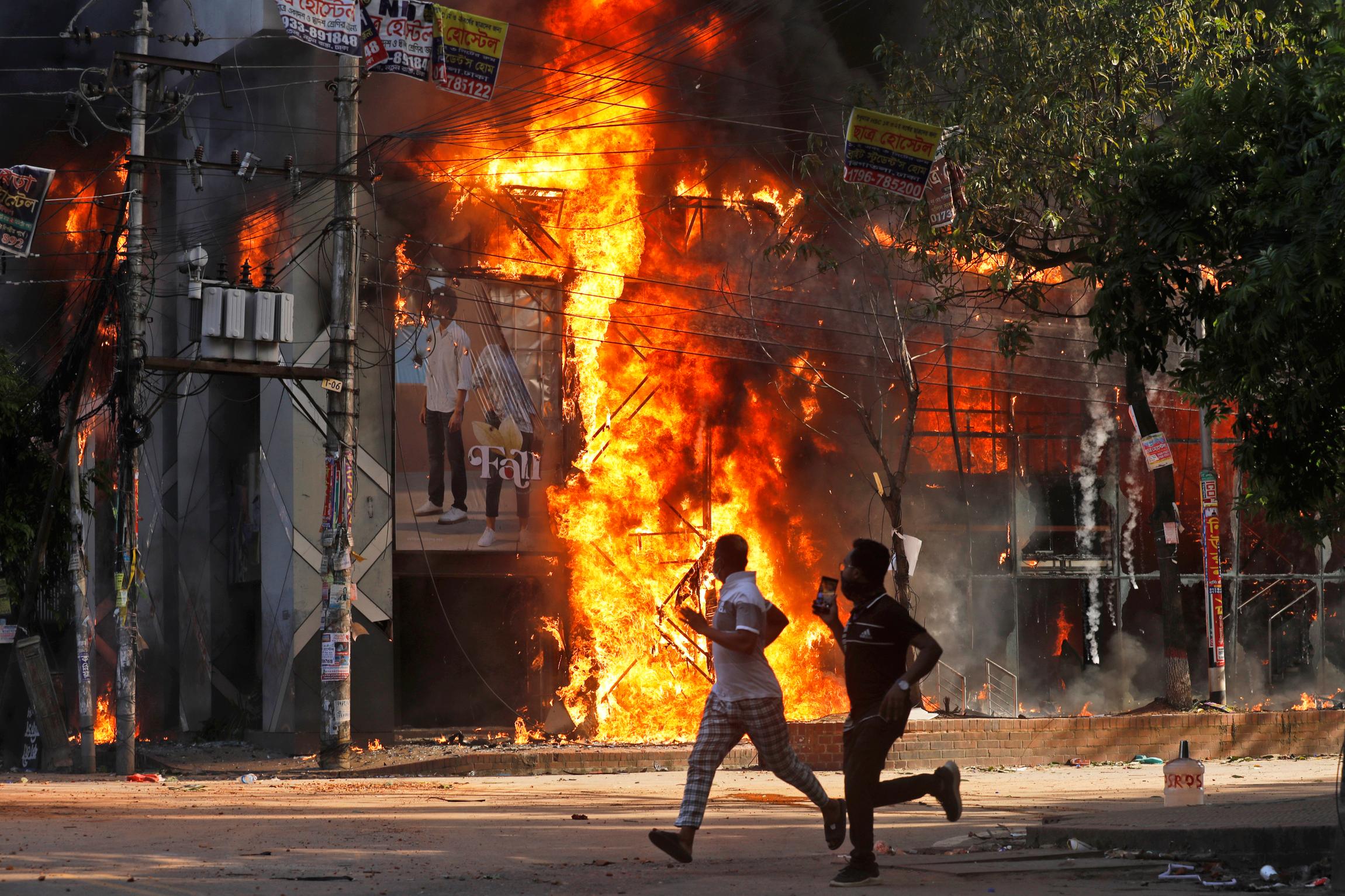 Bangladesh riots: Almost 100 killed in deadliest day since start of ...