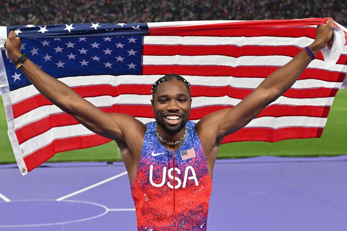 Paris 2024: Lyles wins Olympic 100m gold in closest finish in modern ...