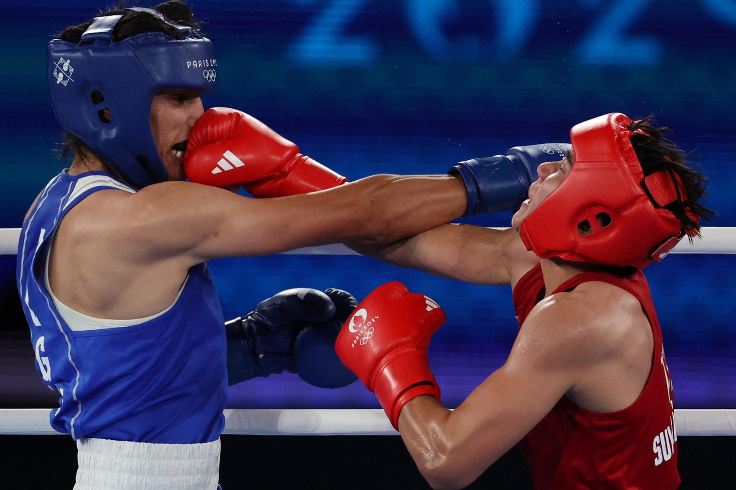 JO 2024 : la boxeuse algérienne Imane Khelif continue sa route sans ...