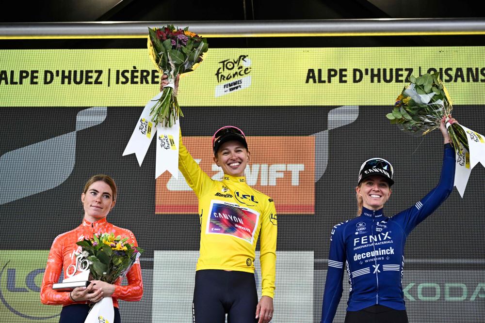 Tour de France femmes 2024 : revivez le final haletant à l’Alpe d’Huez et le sacre de Katarzyna ...