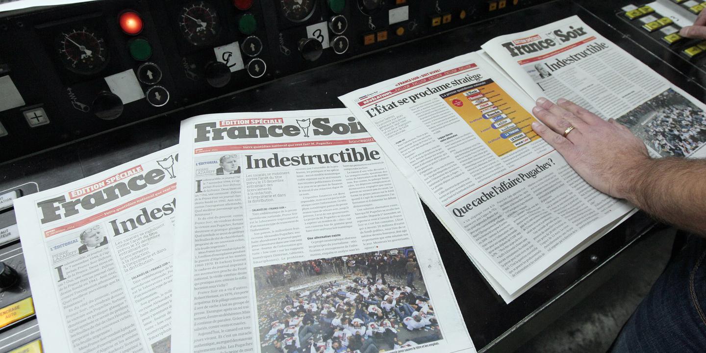 « France-Soir » perd son agrément de service de presse en ligne