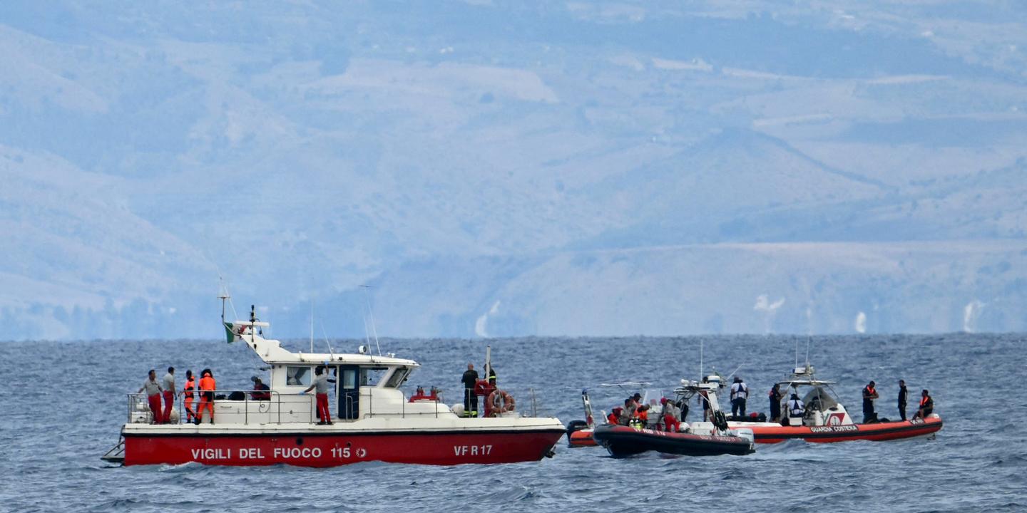 Naufrage du superyacht « Bayesian » en Sicile : le bilan monte à six ...