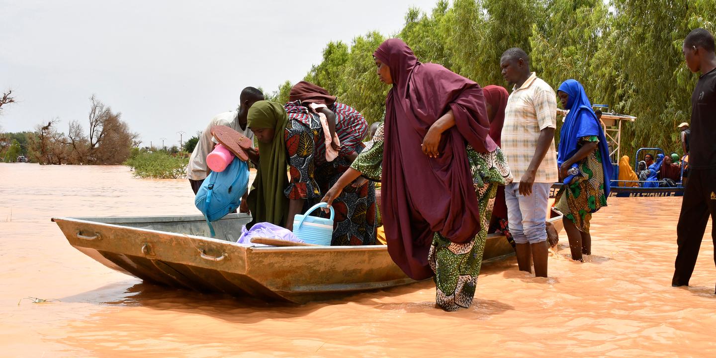 Au Niger, la capitale Niamey est encerclée par les eaux