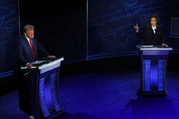 Harris, on offense, wins debate against Trump
