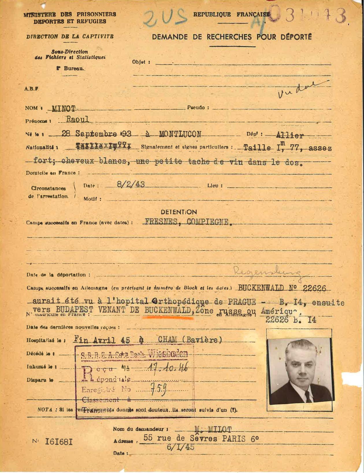 The recovered picture of Raoul Minot, the mysterious photographer of ...