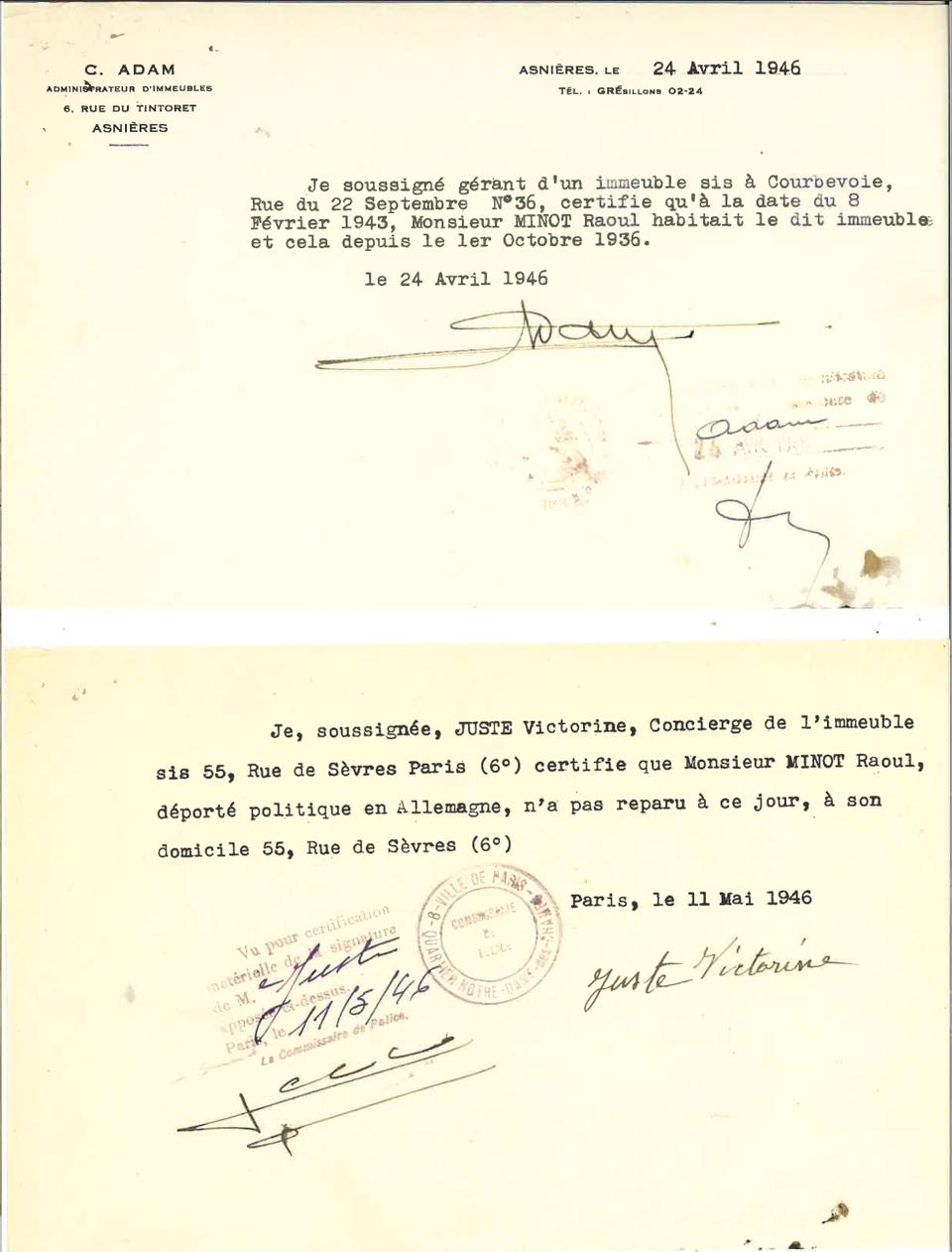 La photo retrouvée de Raoul Minot, le « photographe fantôme » du Paris ...