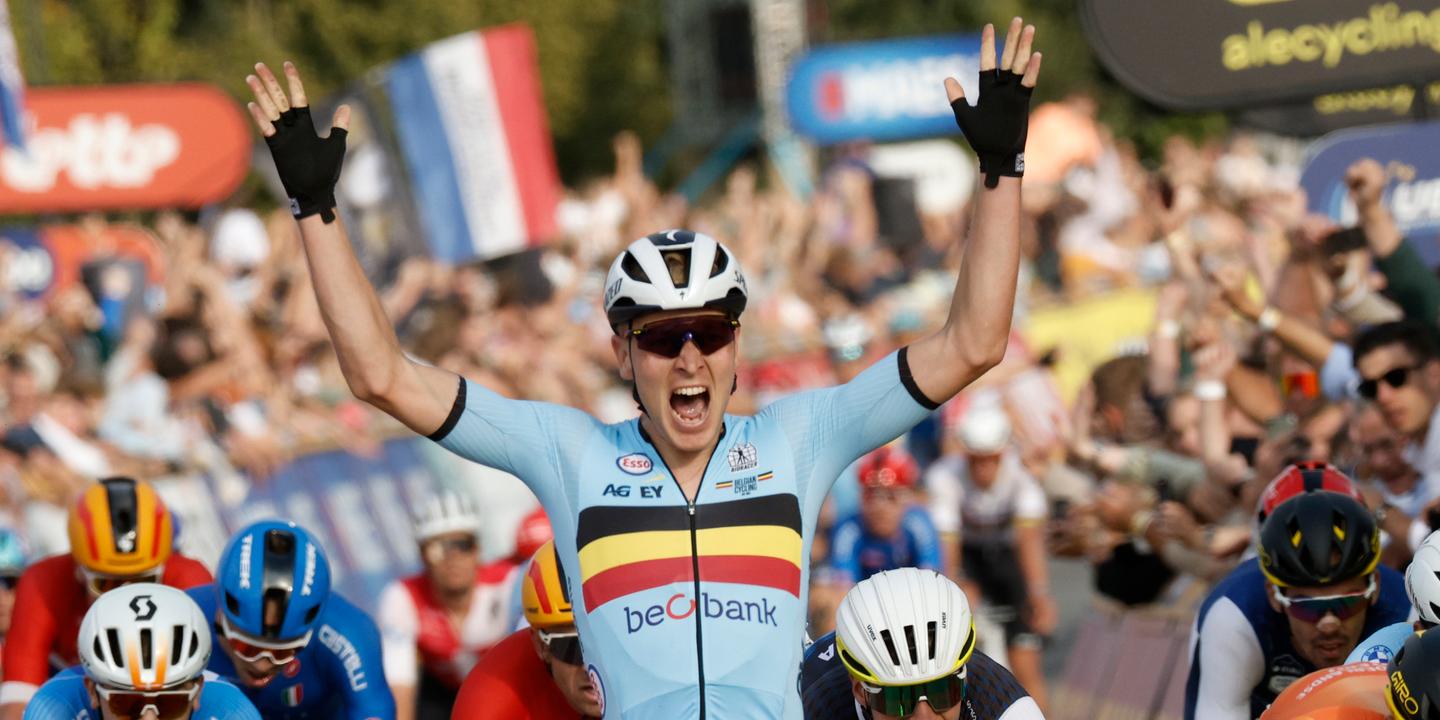 Vainqueur au sprint, le Belge Tim Merlier s’offre le titre de champion ...