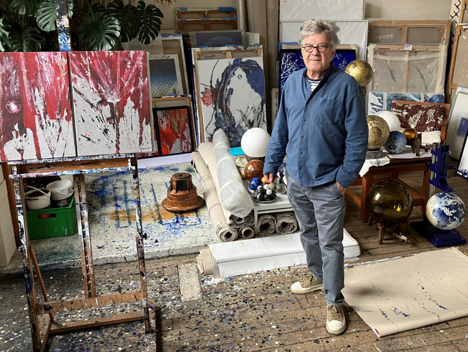 Eve Luquet et Michel Granger exposent, Nicolas Vial dédicace