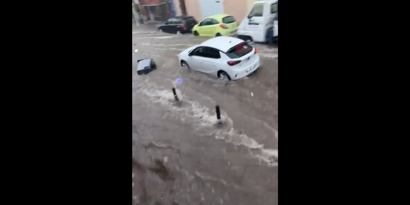 Inondations à Cannes : la ville surprise tôt ce matin par un violent ...