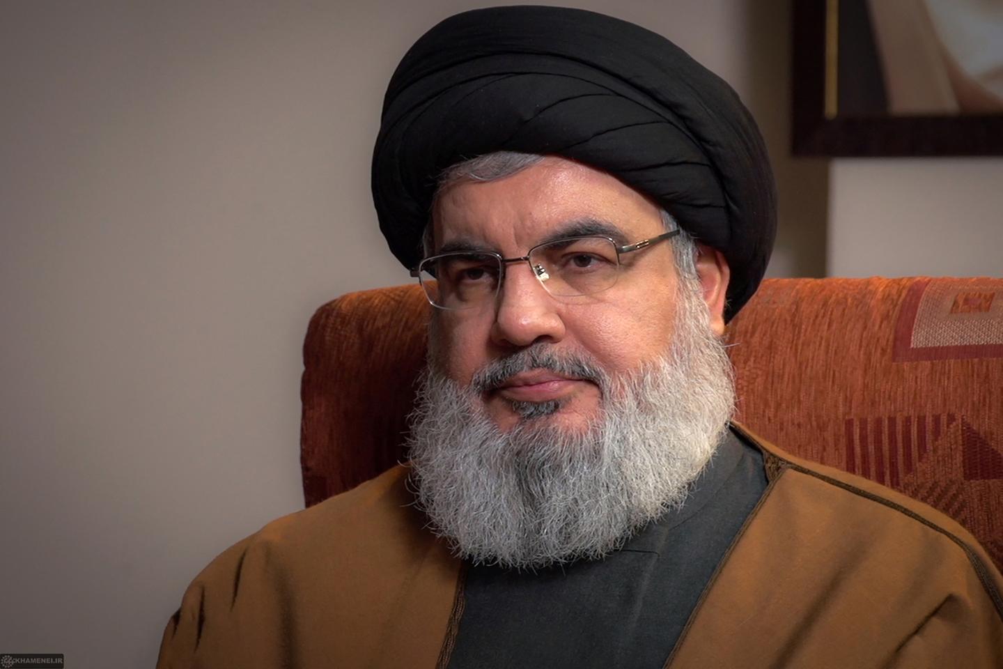 Hassan Nasrallah, chef charismatique du Hezbollah depuis plus de trois ...