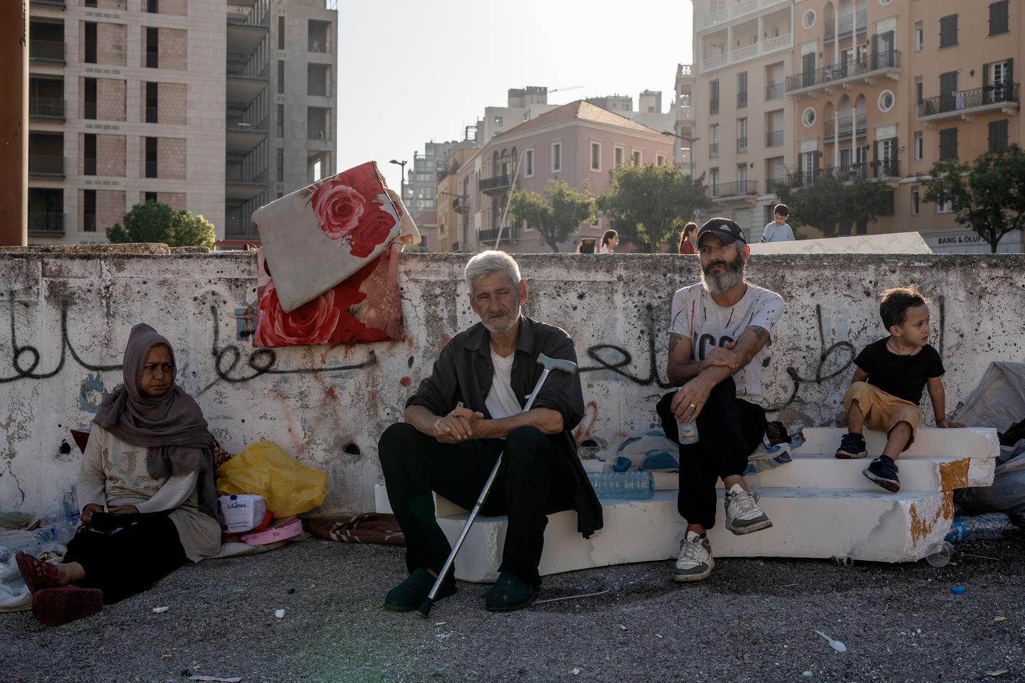 In Lebanon, a million people displaced in a country in chaos
